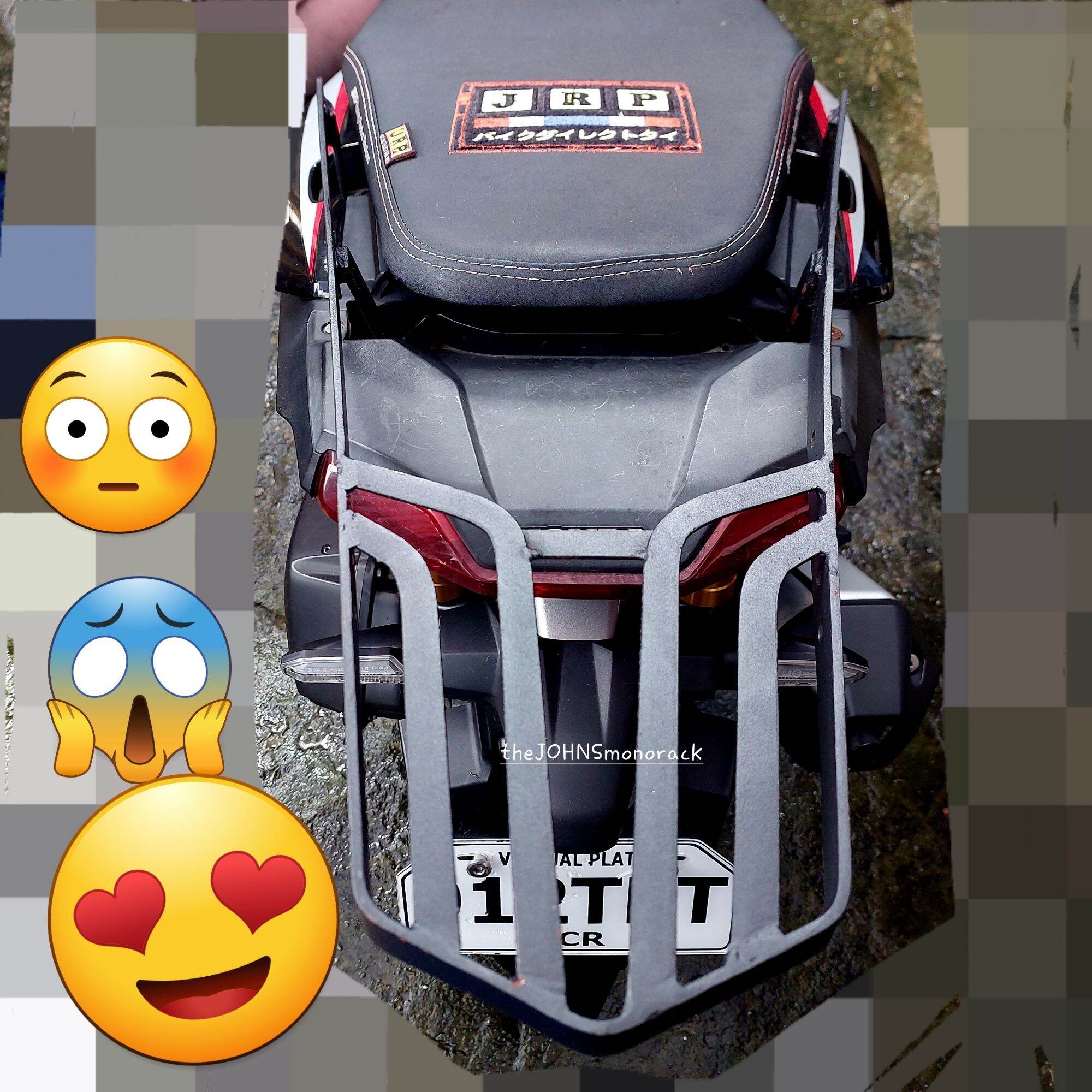 HONDA ADV 150 / 160 MONORACK TOP BOX BRACKET (POWDER COATED) | Lazada PH