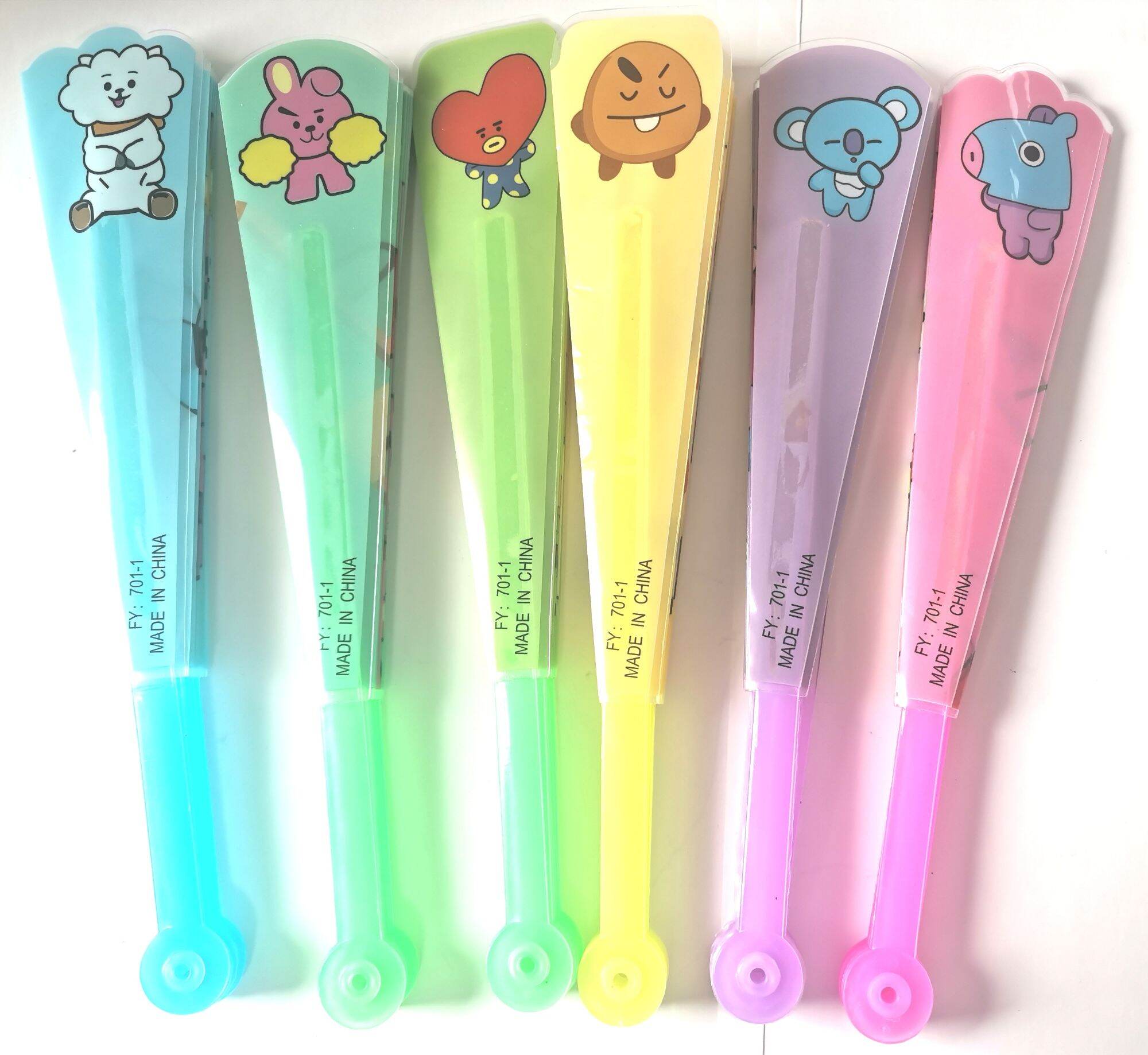 Kpop BTS BT21 Folding Fans | Lazada PH