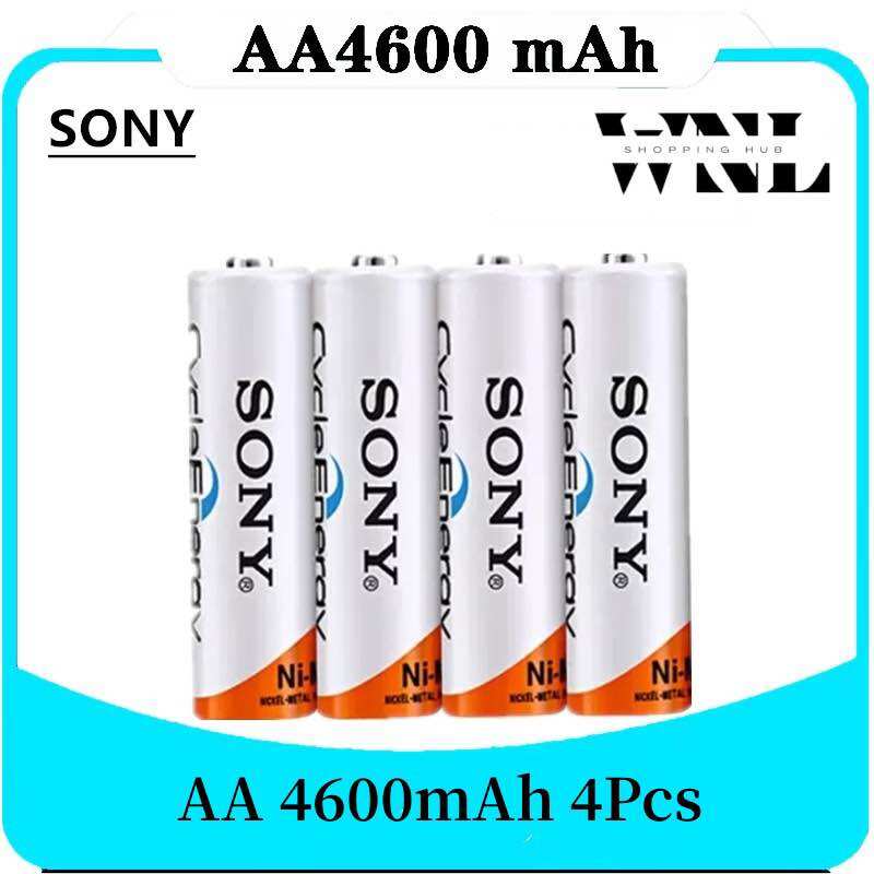 SONY 4in1 AA / AAA Battery Energy Rechargeable Chargeable battery ...