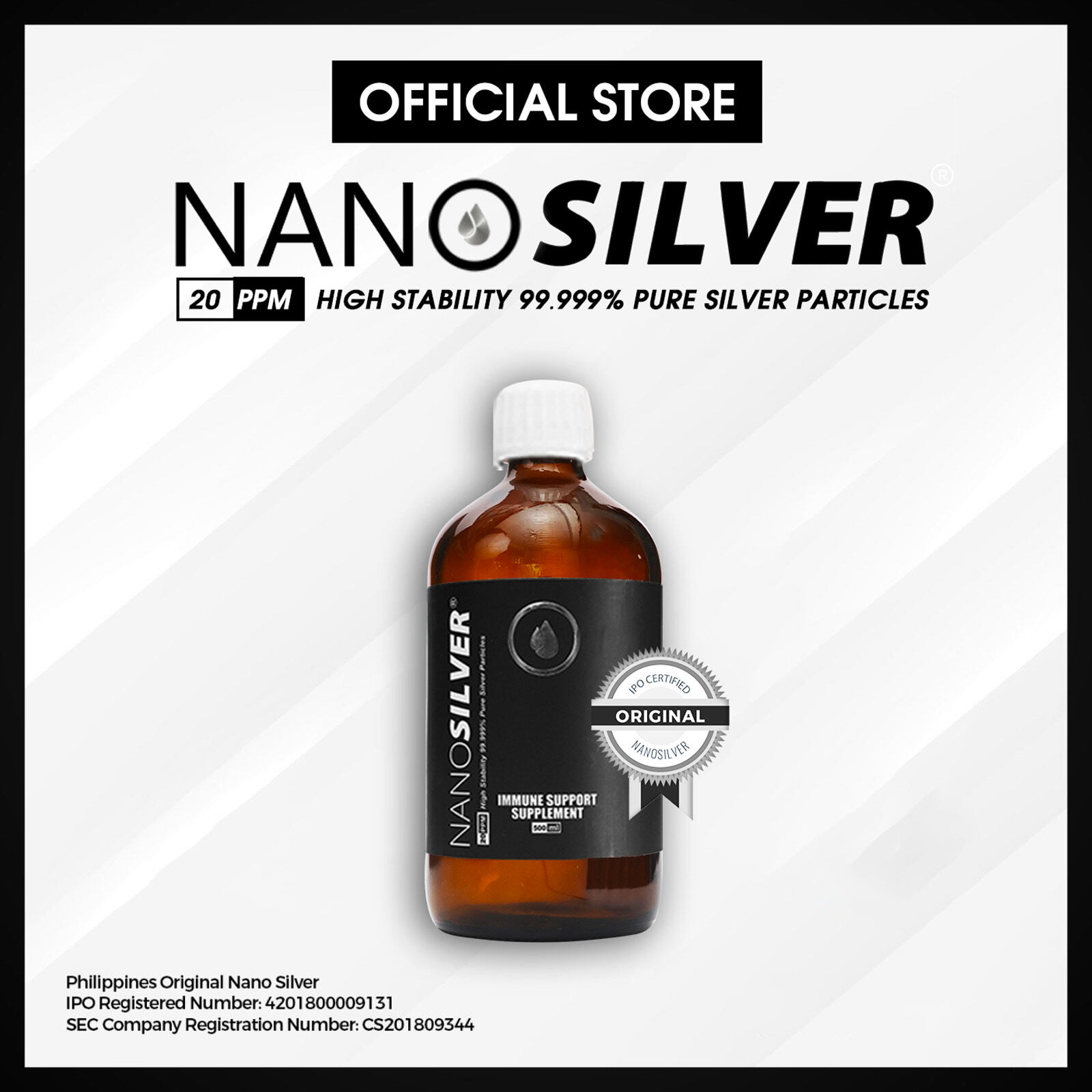 NANO SILVER ORIGINAL 500ml FDA APPROVED | Lazada PH