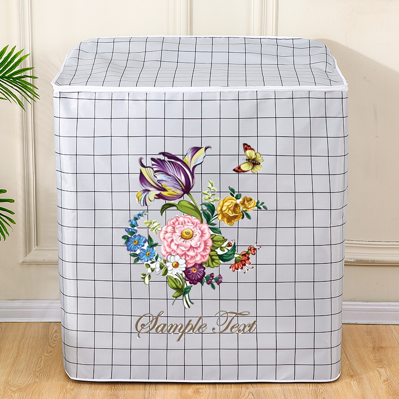 Double Barrel Semi-automatic Washing Machine Cover Waterproof and Sun ...