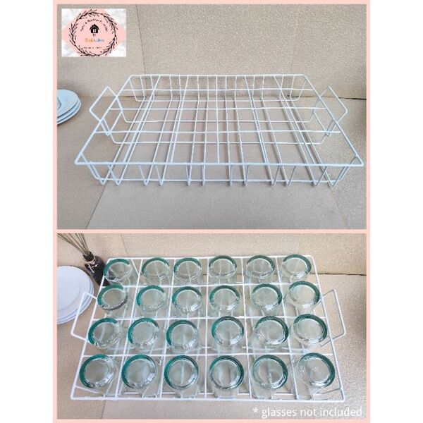 Glass Rack Catering Racks Kitchen Organizers Basket Tray | Lazada PH