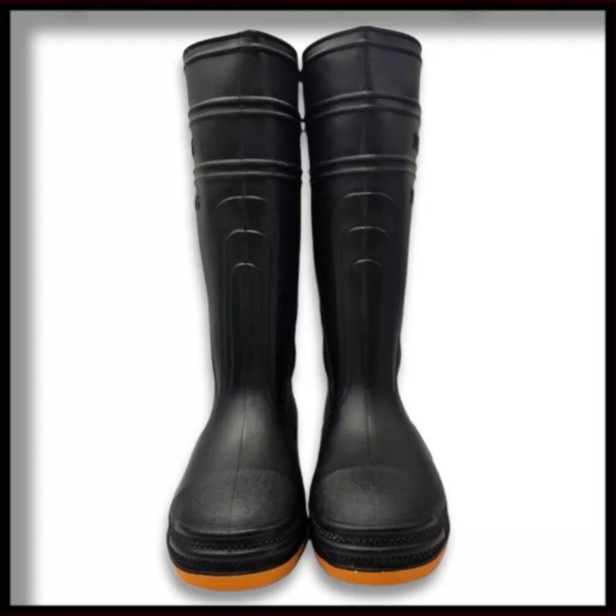 ORIGINAL SUPER TUFF (ORANGE-SOLE) WATERPROOF BOOTS | Lazada PH