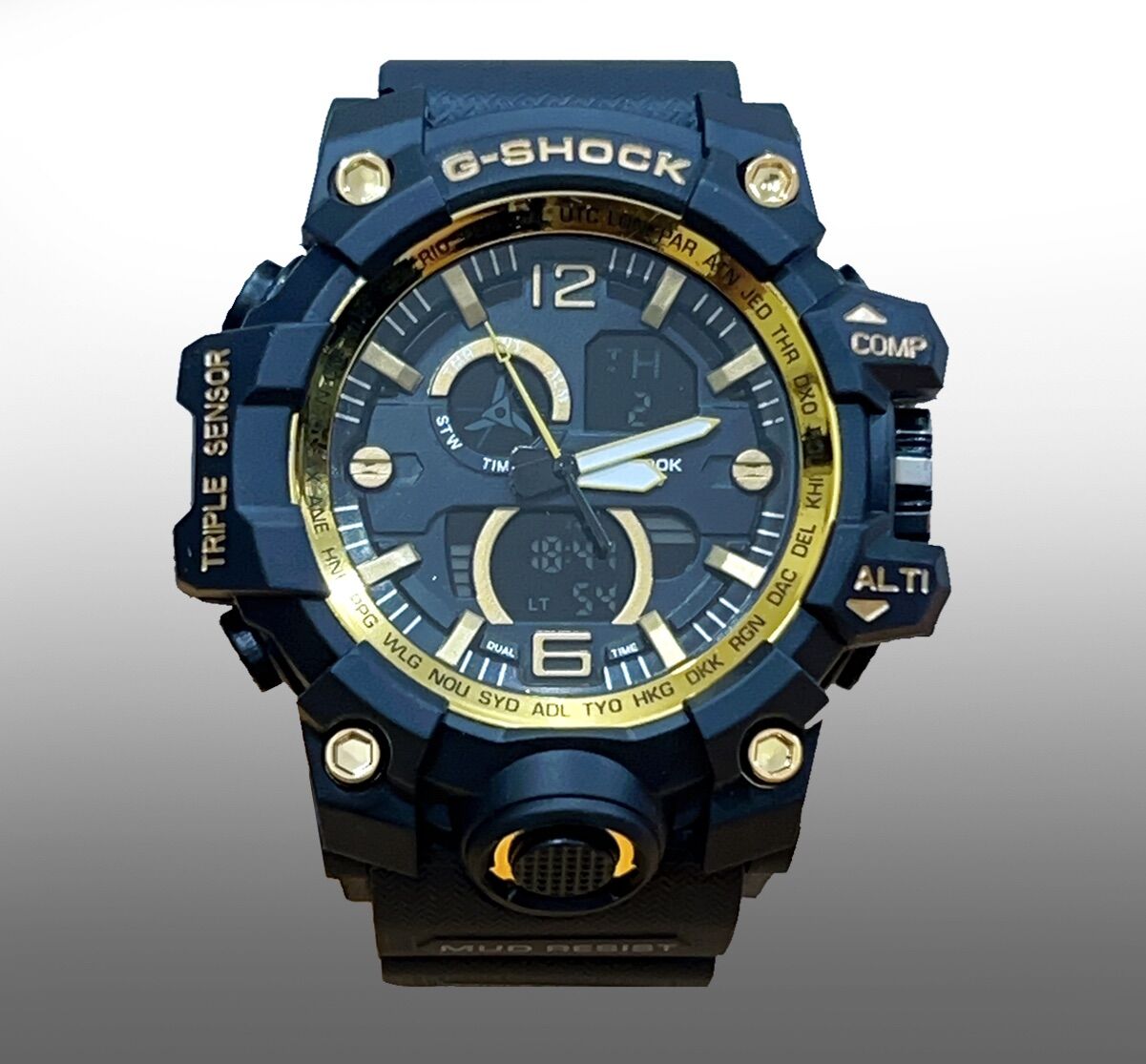 Men’s Dual Time Digital Sports Watch | Lazada PH