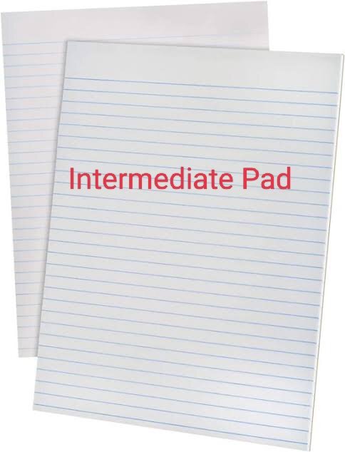 Intermediate pad /Grade pad / Writing paper grade 1/2/3/4 | Lazada PH