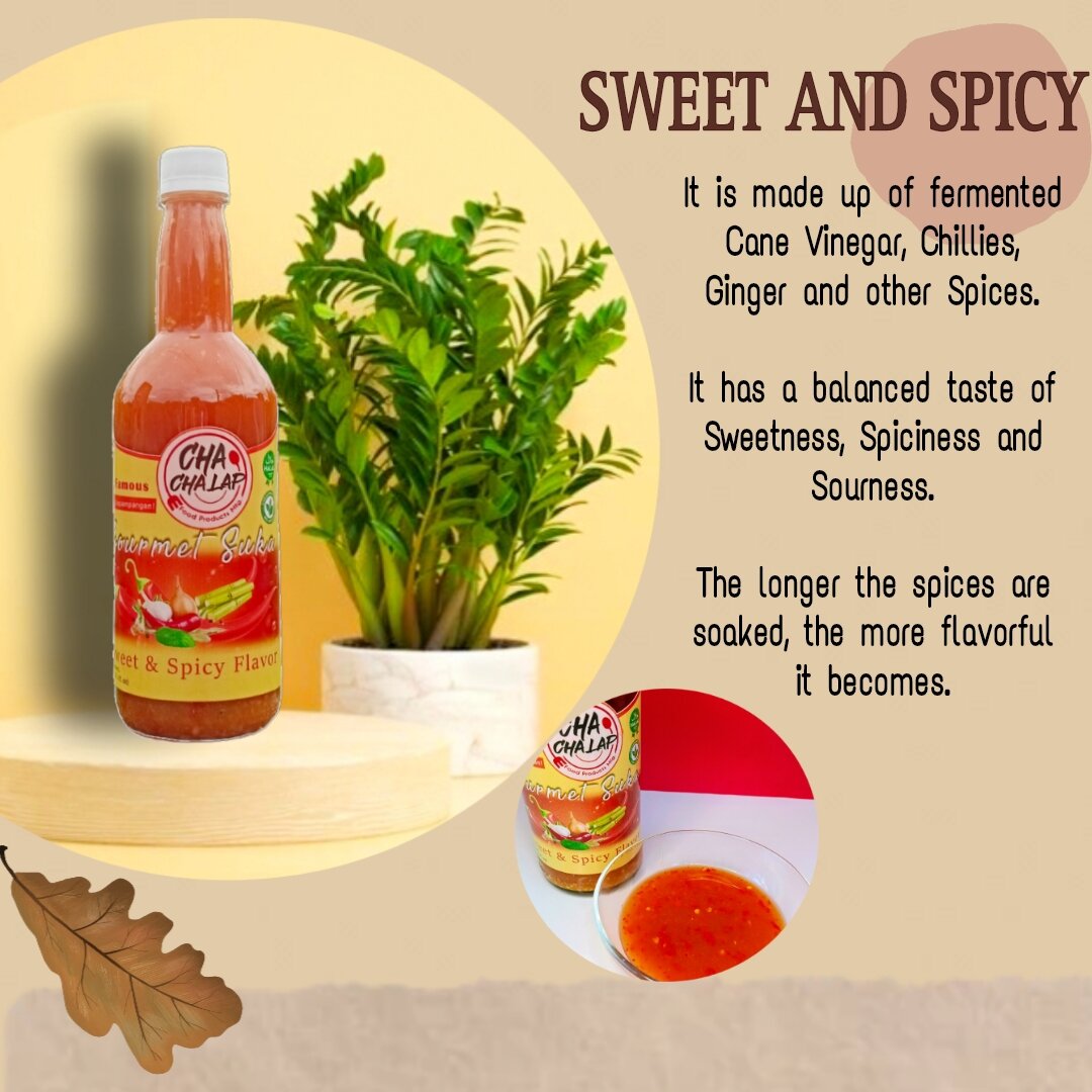 Chachalap Gourmet Suka in Sweet and Spicy Flavor | Lazada PH