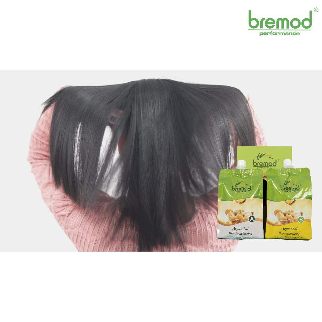 Bremod Hair rebonding set Hair straightening cream Hair treatment ...