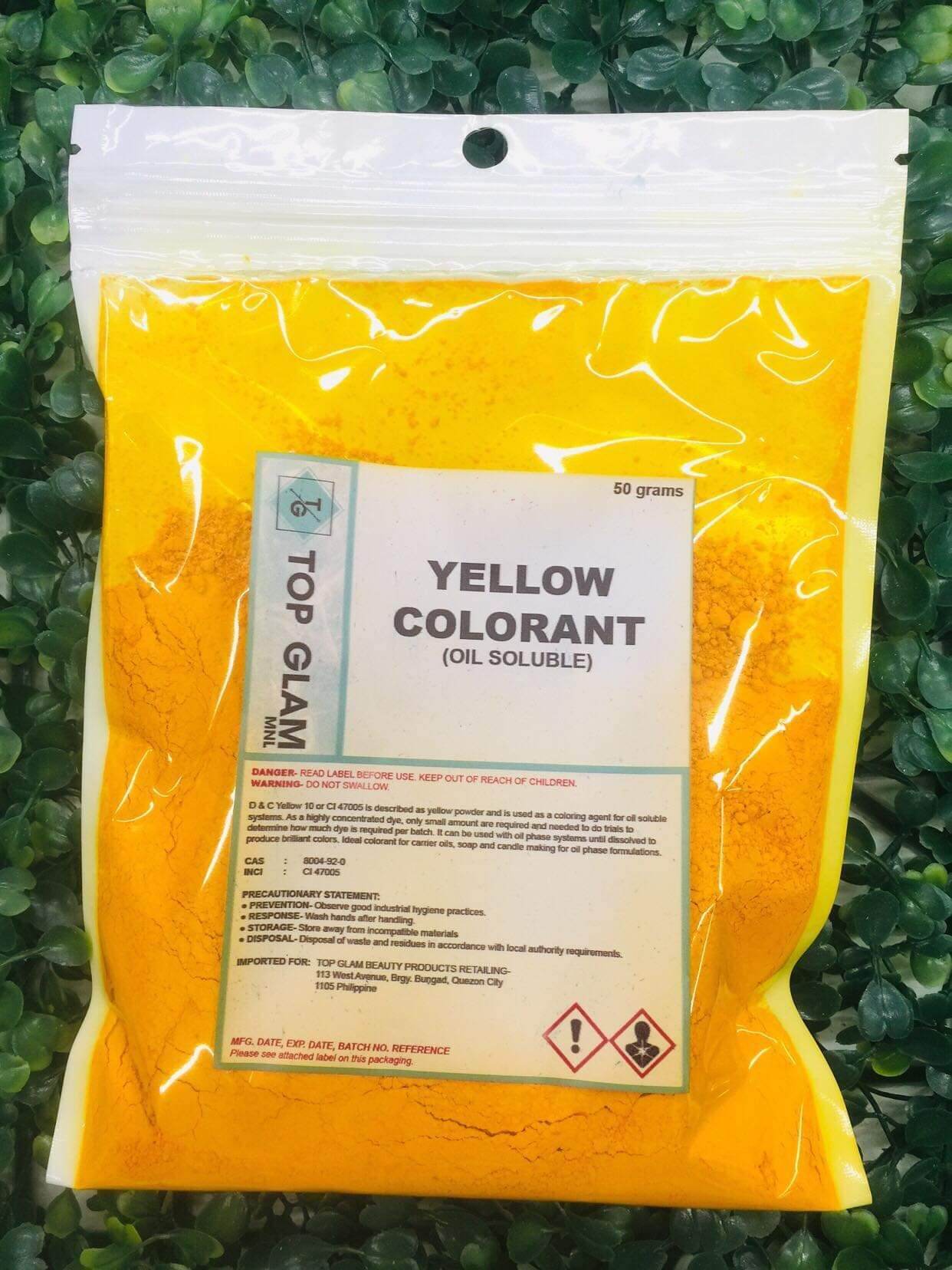Yellow Colorant Powder 50g (oil soluble) | Lazada PH
