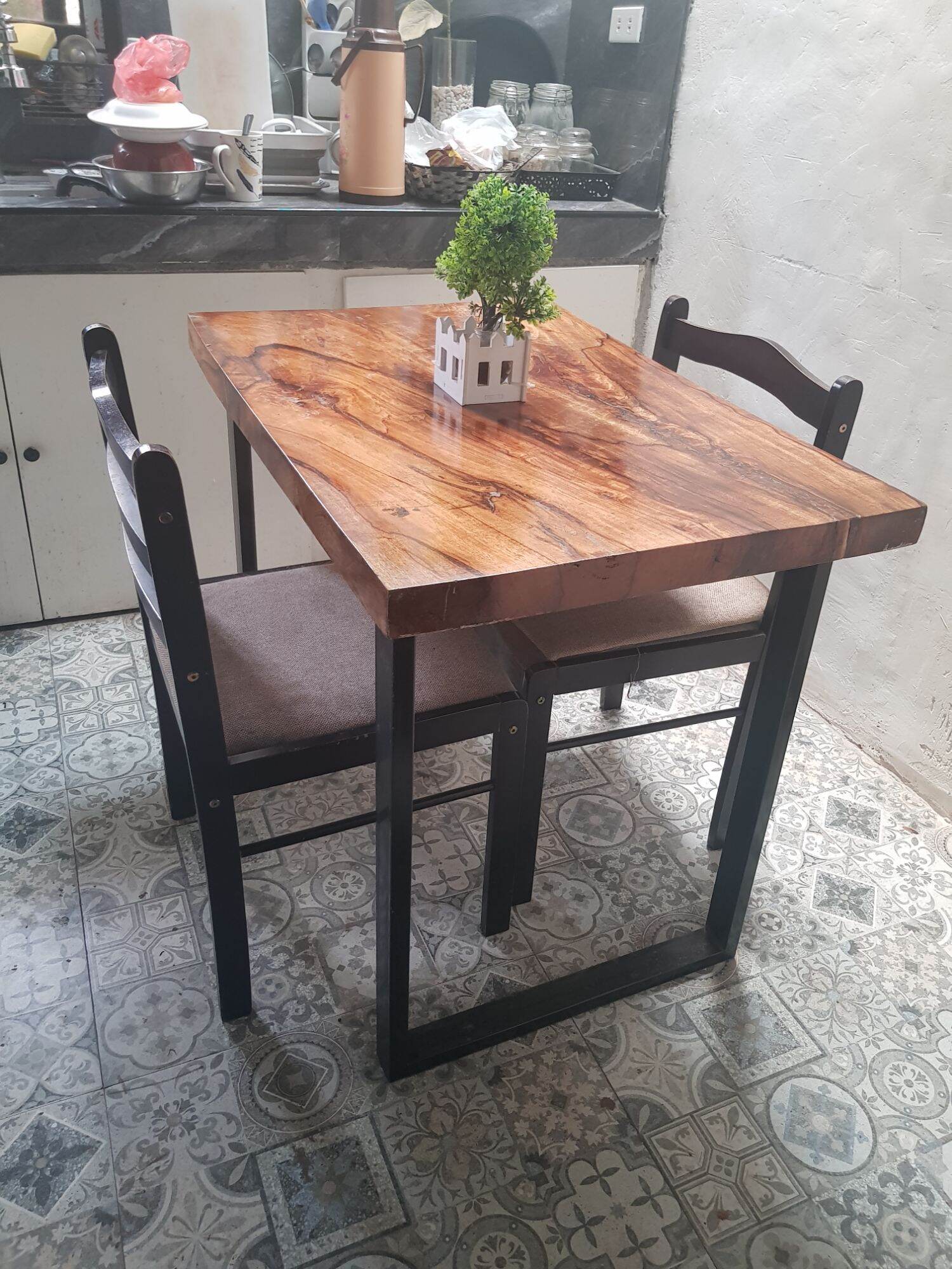 Solid Wood Dinning Table 2 to 4 seater | Lazada PH