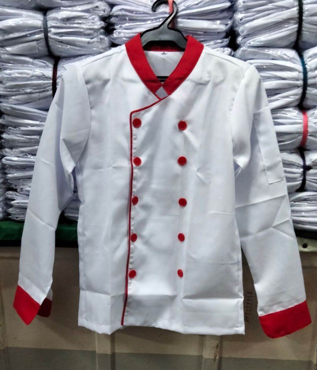 Chef Uniform short sleeve and long sleeve | Lazada PH