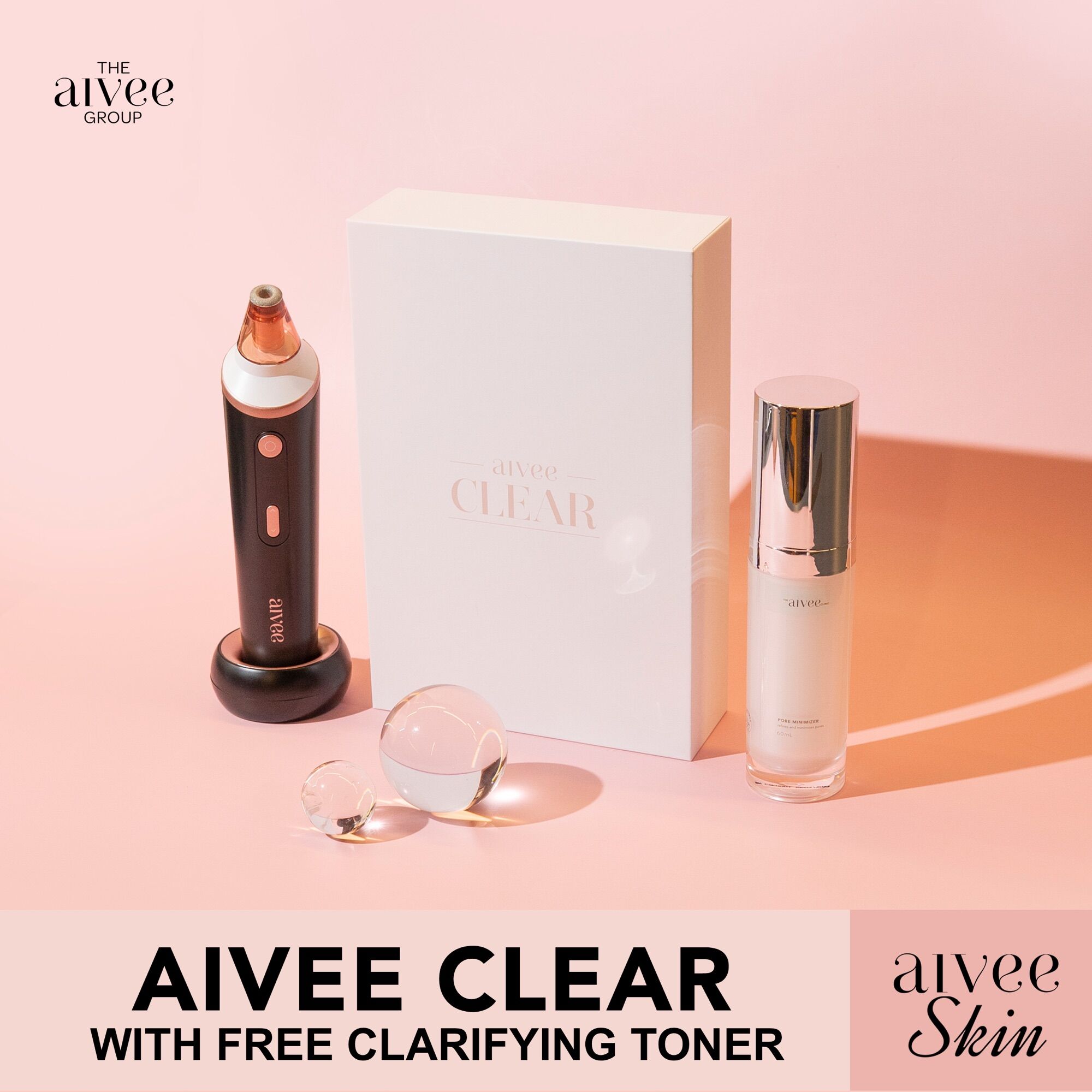 Aivee Clear Skin Device with Clarifying Toner | Lazada PH