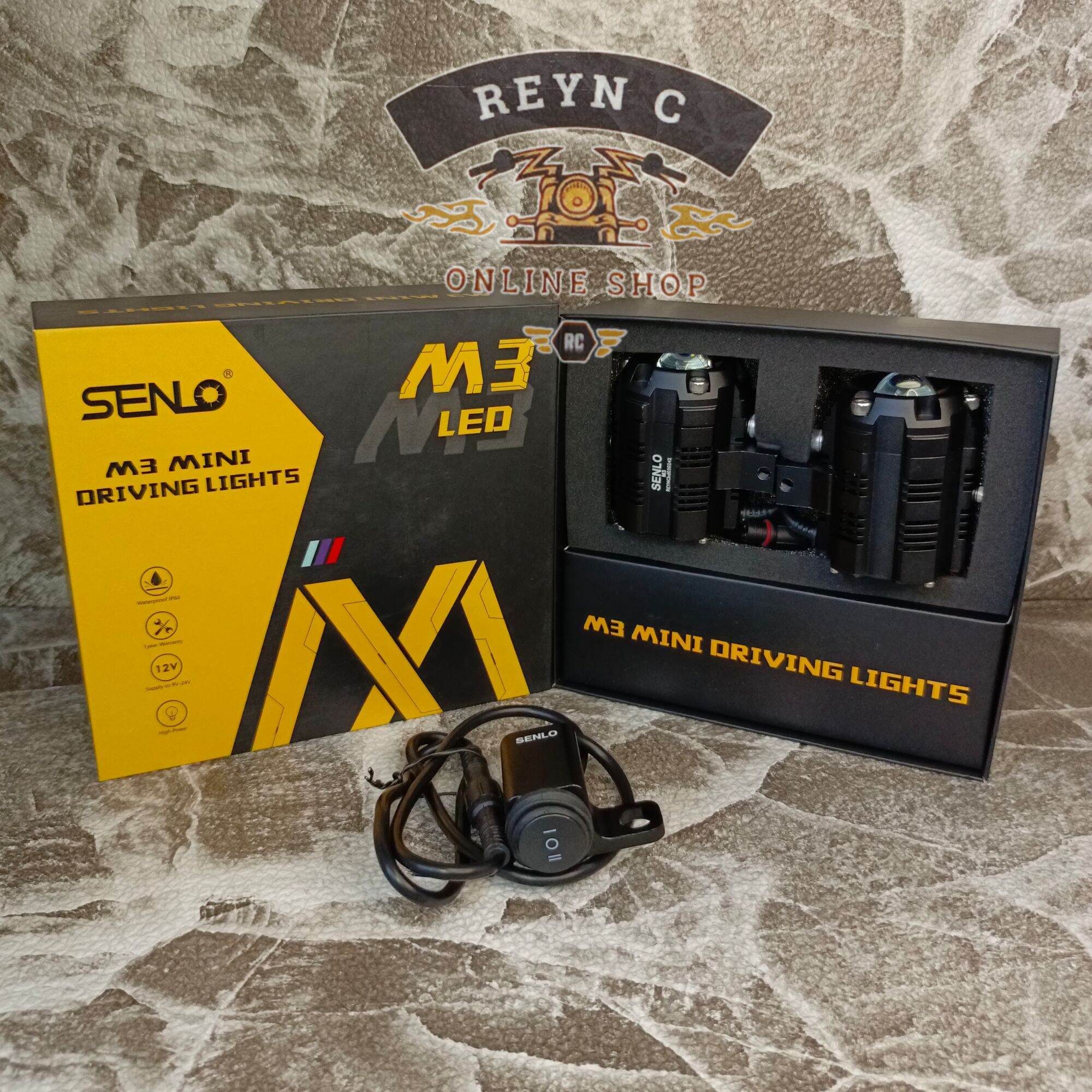 Senlo M3 Mini Driving Light 80 Watts With Senlo Tri Switch | Left ...