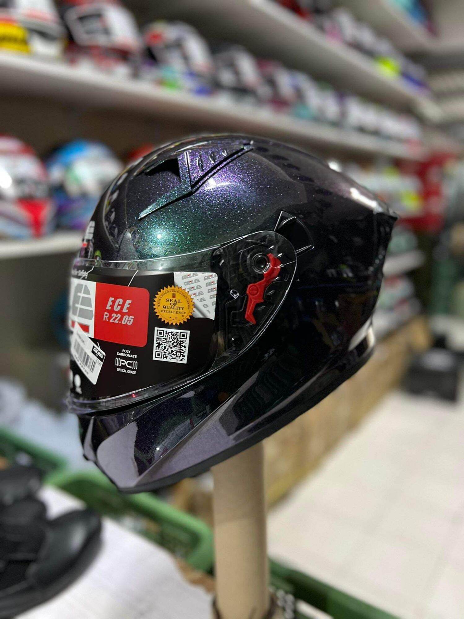 Gille Helmet gts v1 chameleon with LOTS OF FREEBIES | Lazada PH
