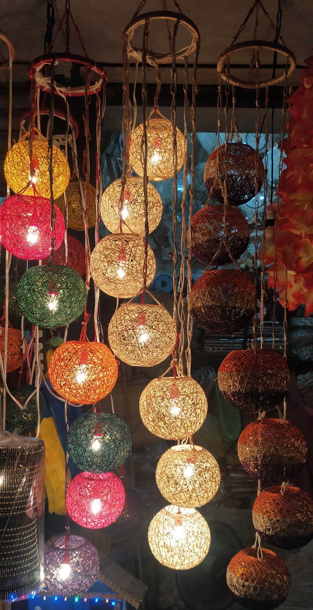 ABACA LAMP SHADE 7BALLS SPIRAL | Lazada PH