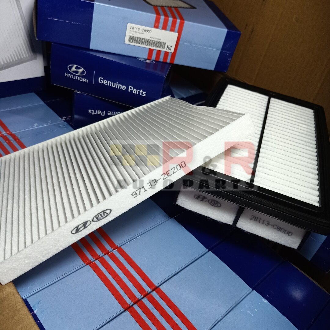 AIR FILTER AND AC FILTER FOR HYUNDAI ACCENT 2019-2022 MODEL