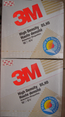 3M Diskette 5 Inch Diskette M 10 Pcs Per Box Sold in Whole Box Brand ...