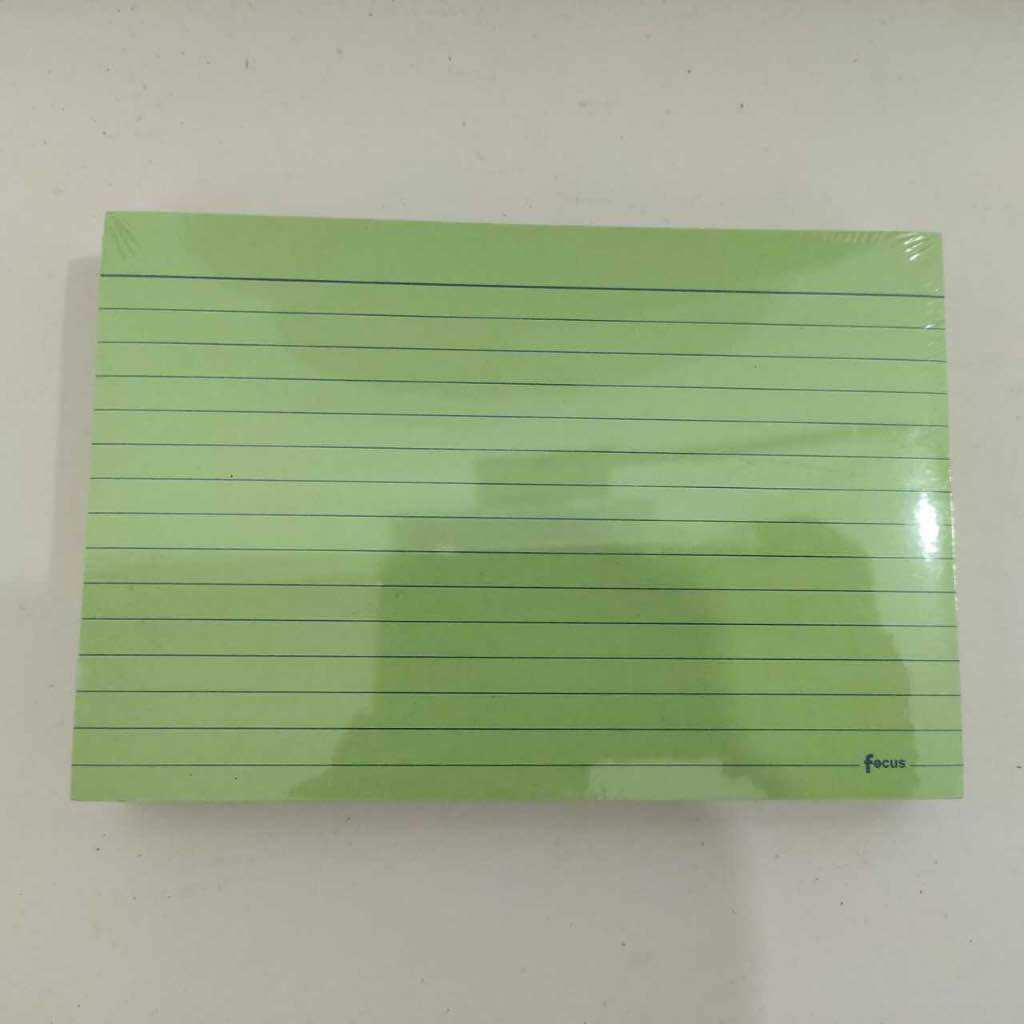 3 size Index card color 3x5/4x6/5x8 | Lazada PH