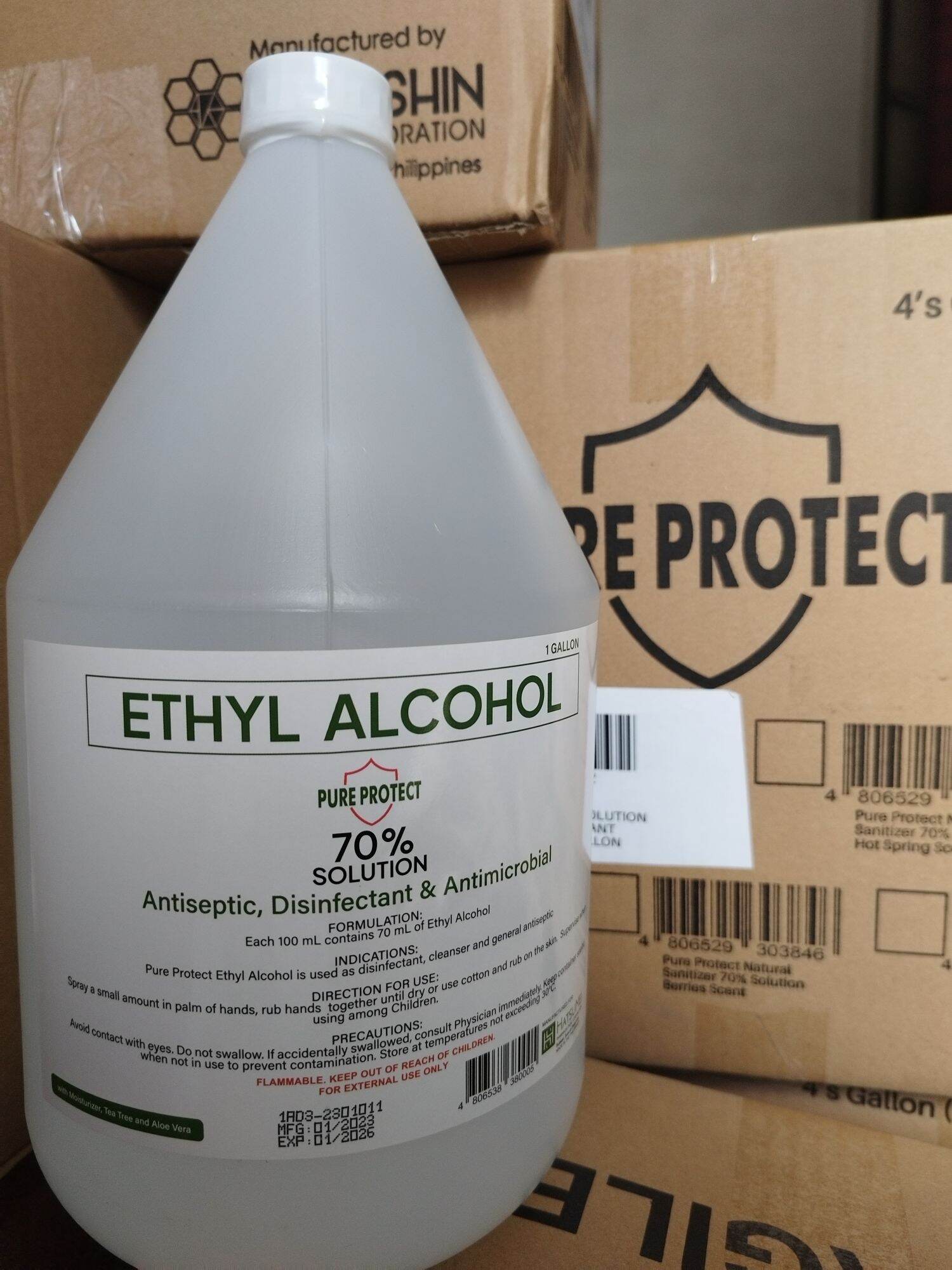 Pure Protect Natural Sanitizer Gallon (New Packaging | Lazada PH