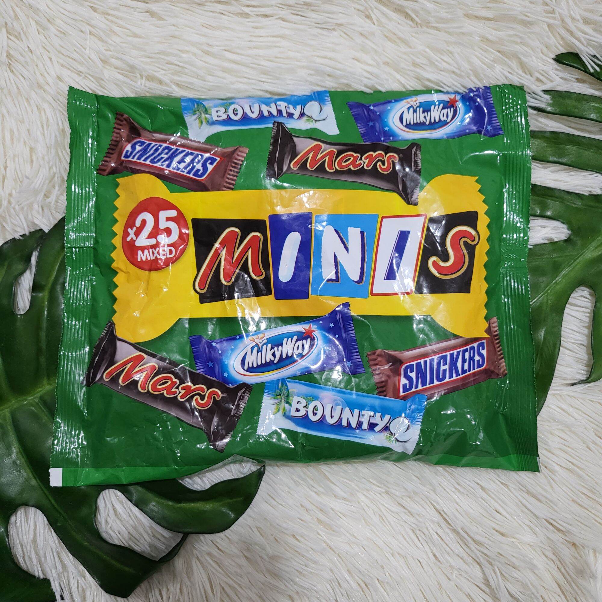 Mars Mixed Minis x25 Assorted Chocolate Snack Size MarsSnickersBountyMilky Way 25pcs | Lazada PH
