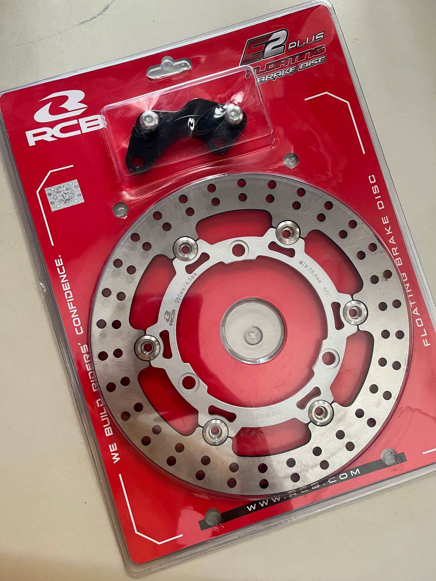 RCB E2 FLOATING BIG DISC FOR NMAX & AEROX (260MM)- SILVER | Lazada PH