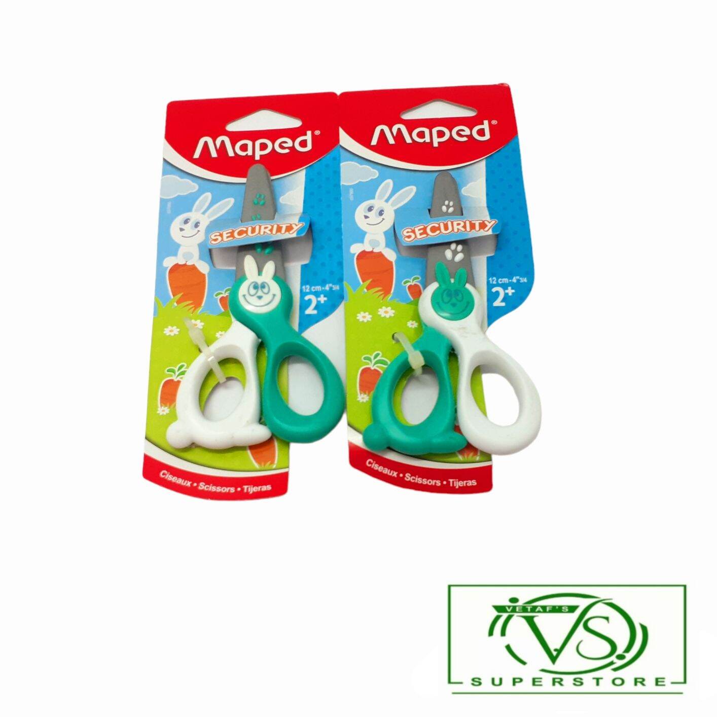 MAPED SECURITY SCISSORS 12CM -4" 3/4 | Lazada PH