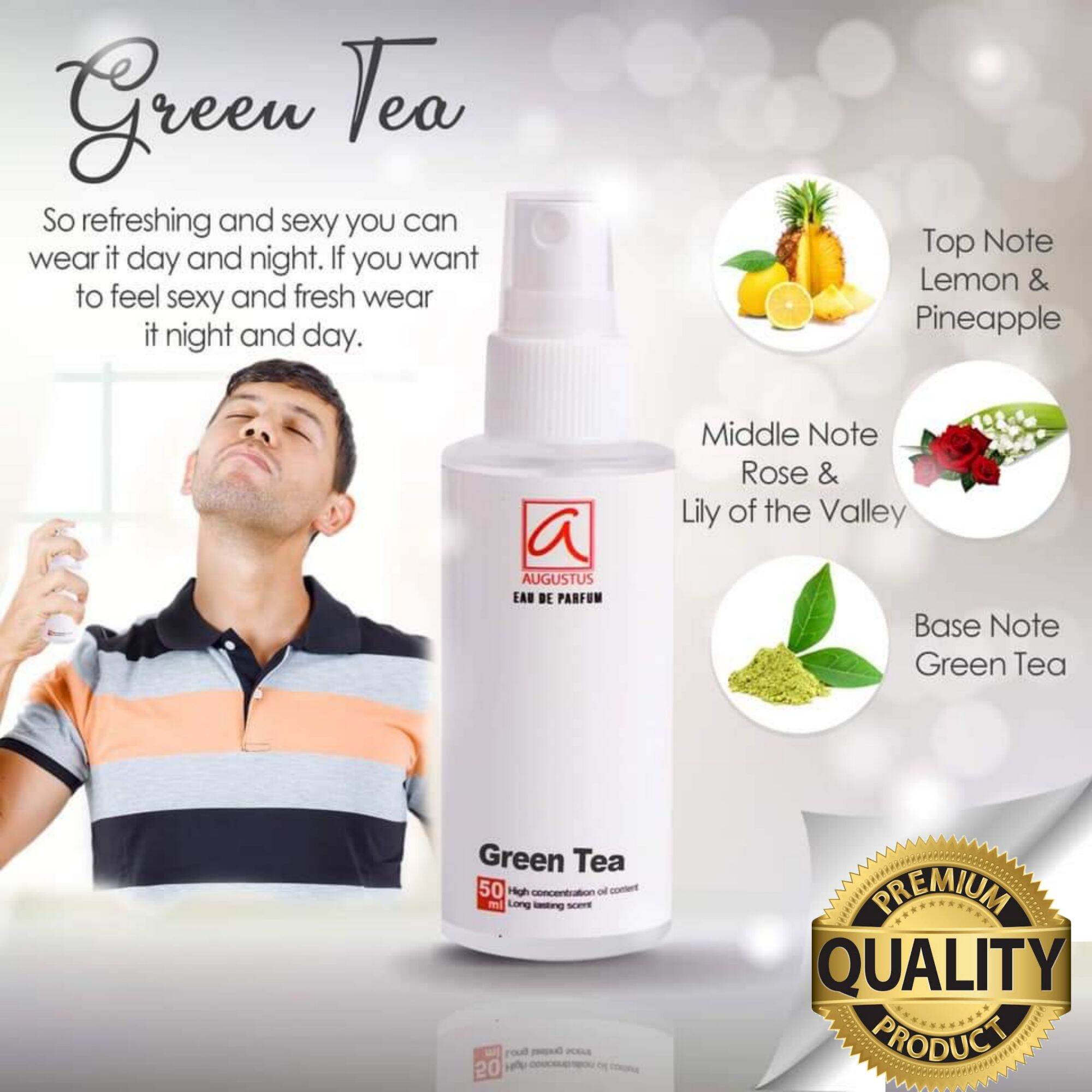 AUGUSTUS PERFUME FOR MEN intense aqua galbanum cedar | Lazada PH