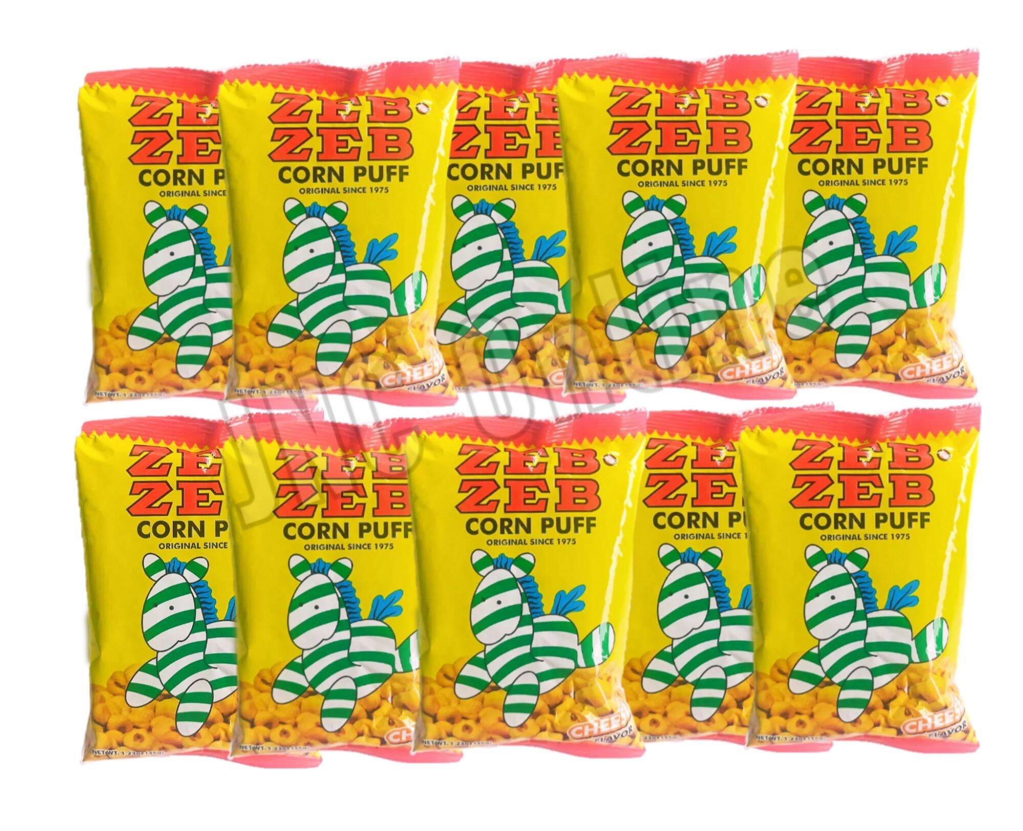 1 Pack | Zeb-Zeb Corn Cheese Puffs Pinoy OG Snacks 35g Jumbo Pack ...