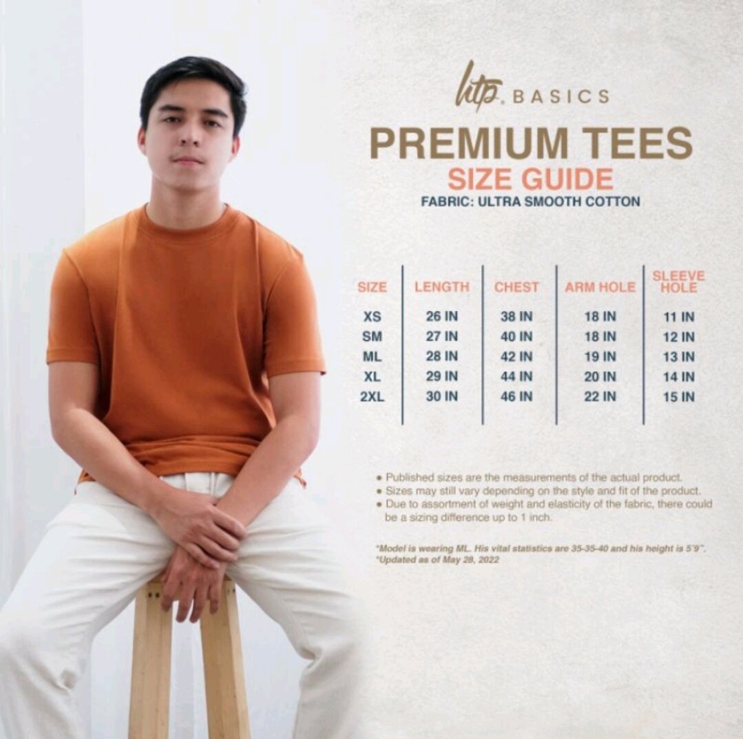 HTP BASICS premium tees for HIM 2022 made of ultra smooth cotton ...