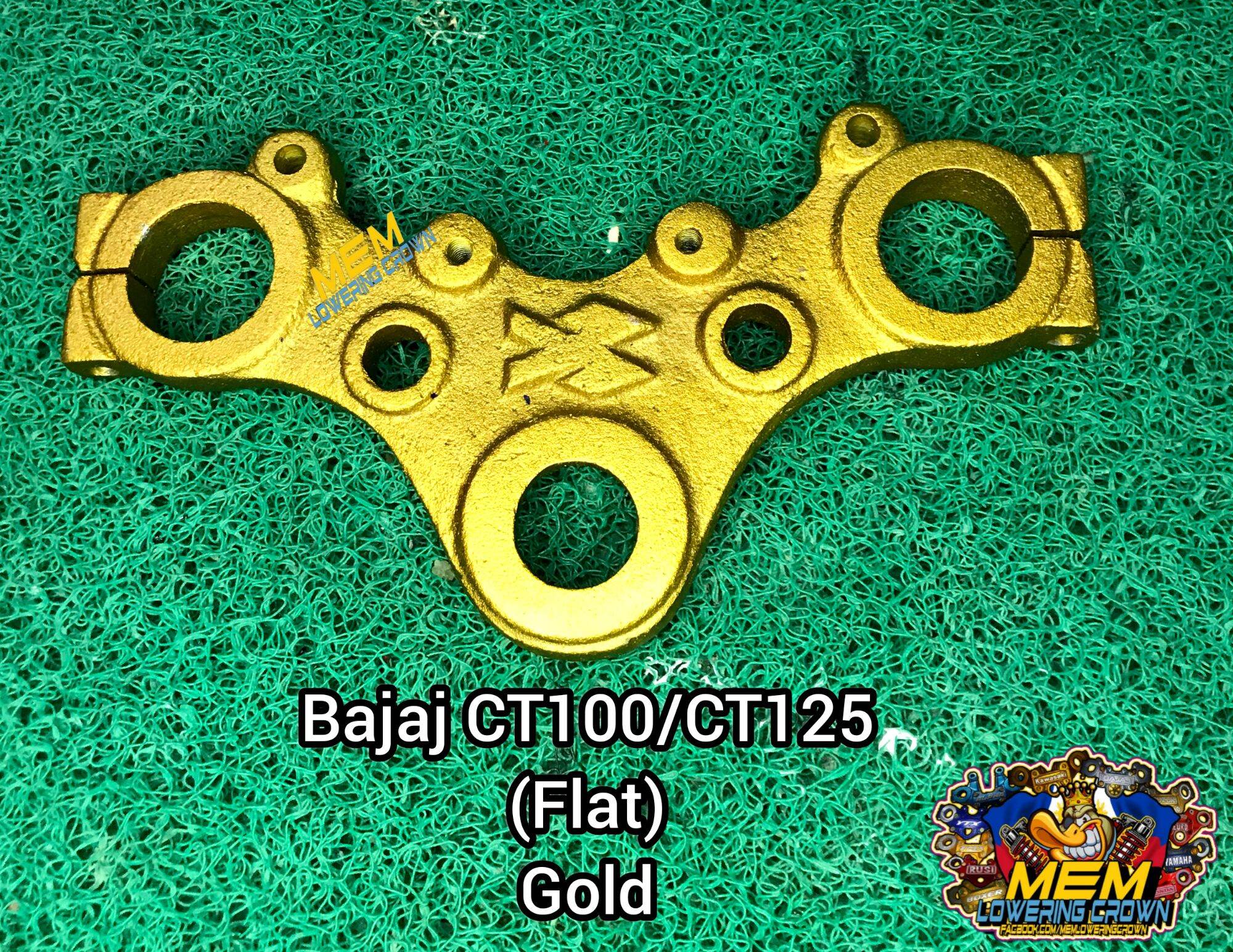 Bajaj Flat for CT100/CT125 lowering crown butterfly | Lazada PH