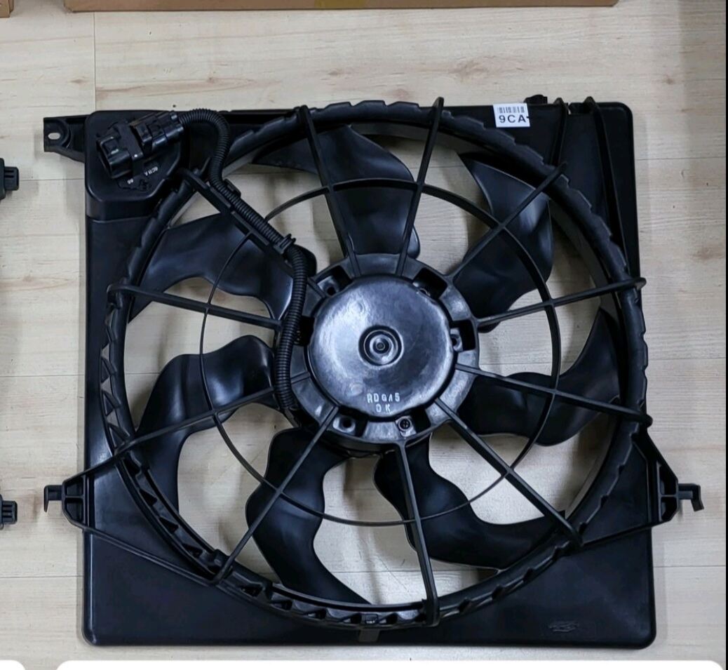 Hanon Radiator Fan Assy Hyundai Santa Fe (2012-Up) 2B700 Made in Korea ...
