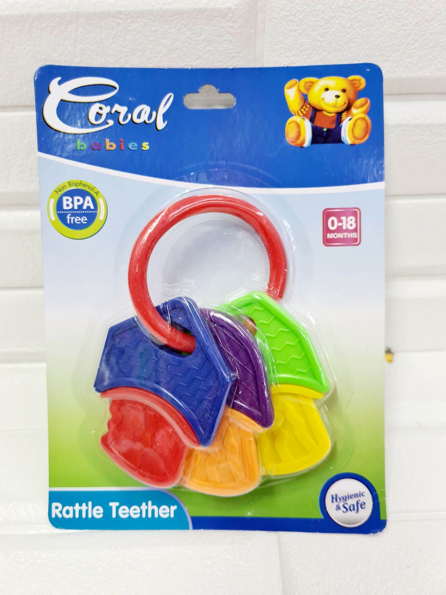 Coral Babies Rattle Teether | Lazada PH