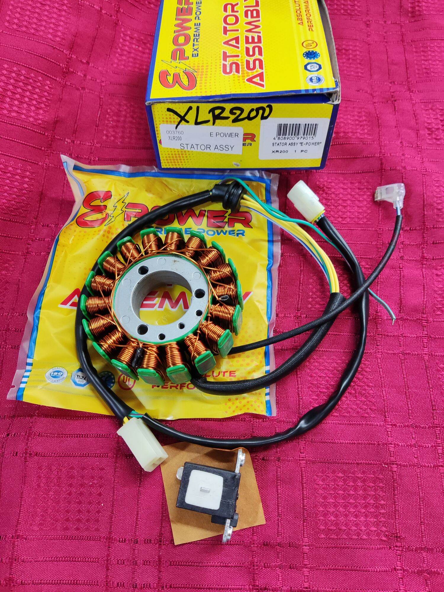 XLR XR 200 STATOR COIL W/PULSER ASSY | Lazada PH