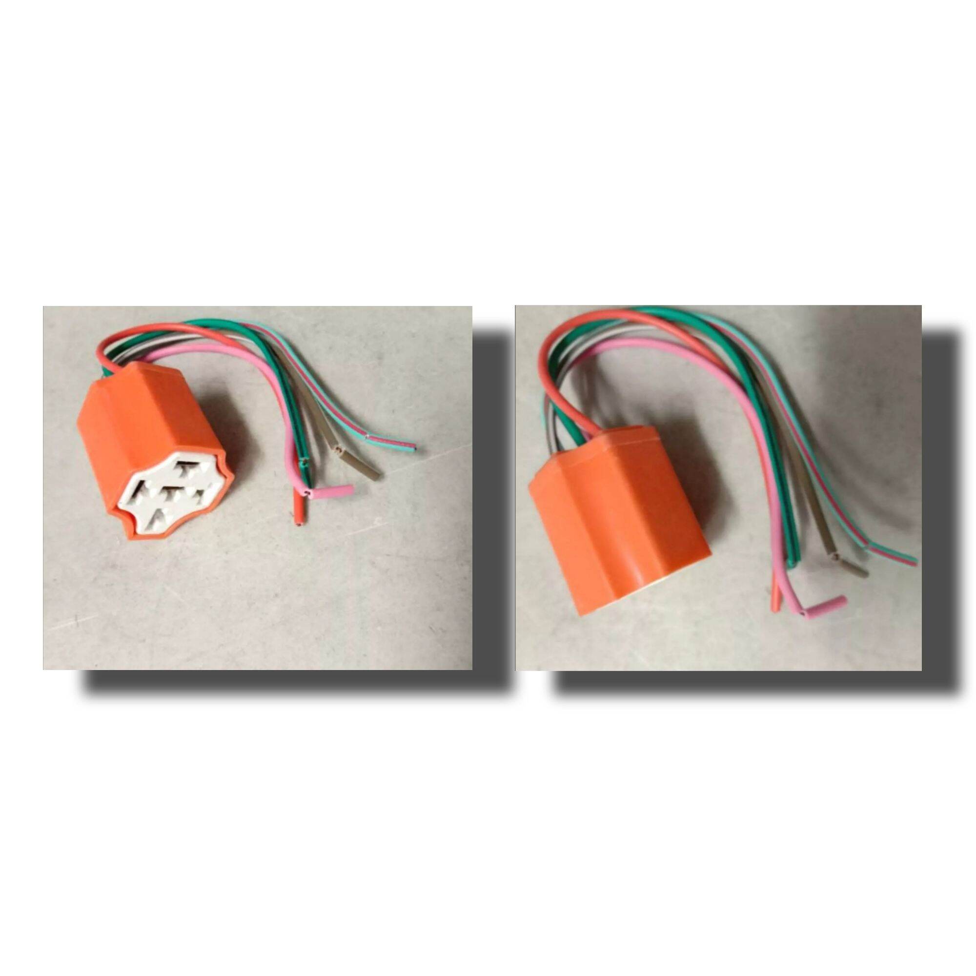 5 Pin Ceramic Relay Socket Holder High Temperature Automotive Crockey ...