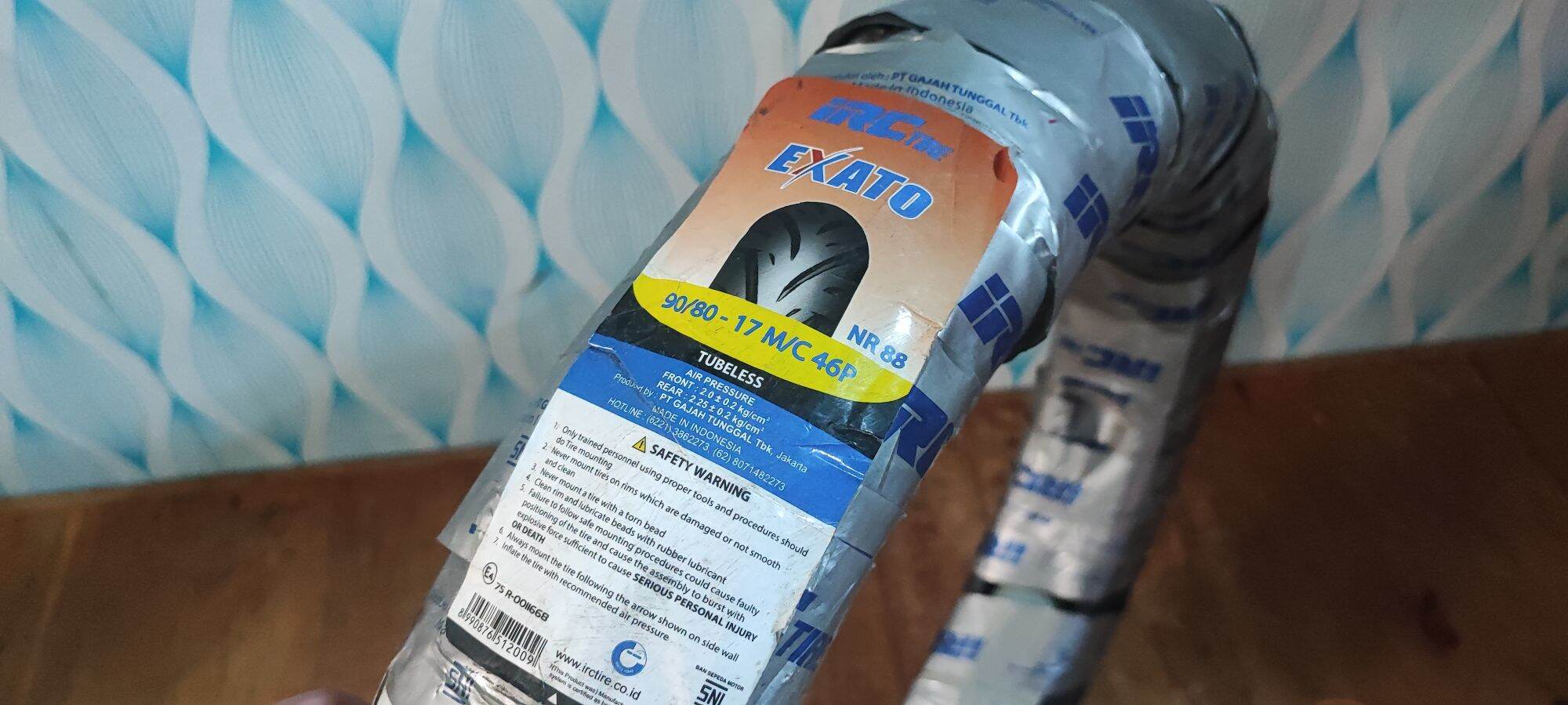 IRC EXATO NR88 TL 90/80/17 MC 46P | Lazada PH