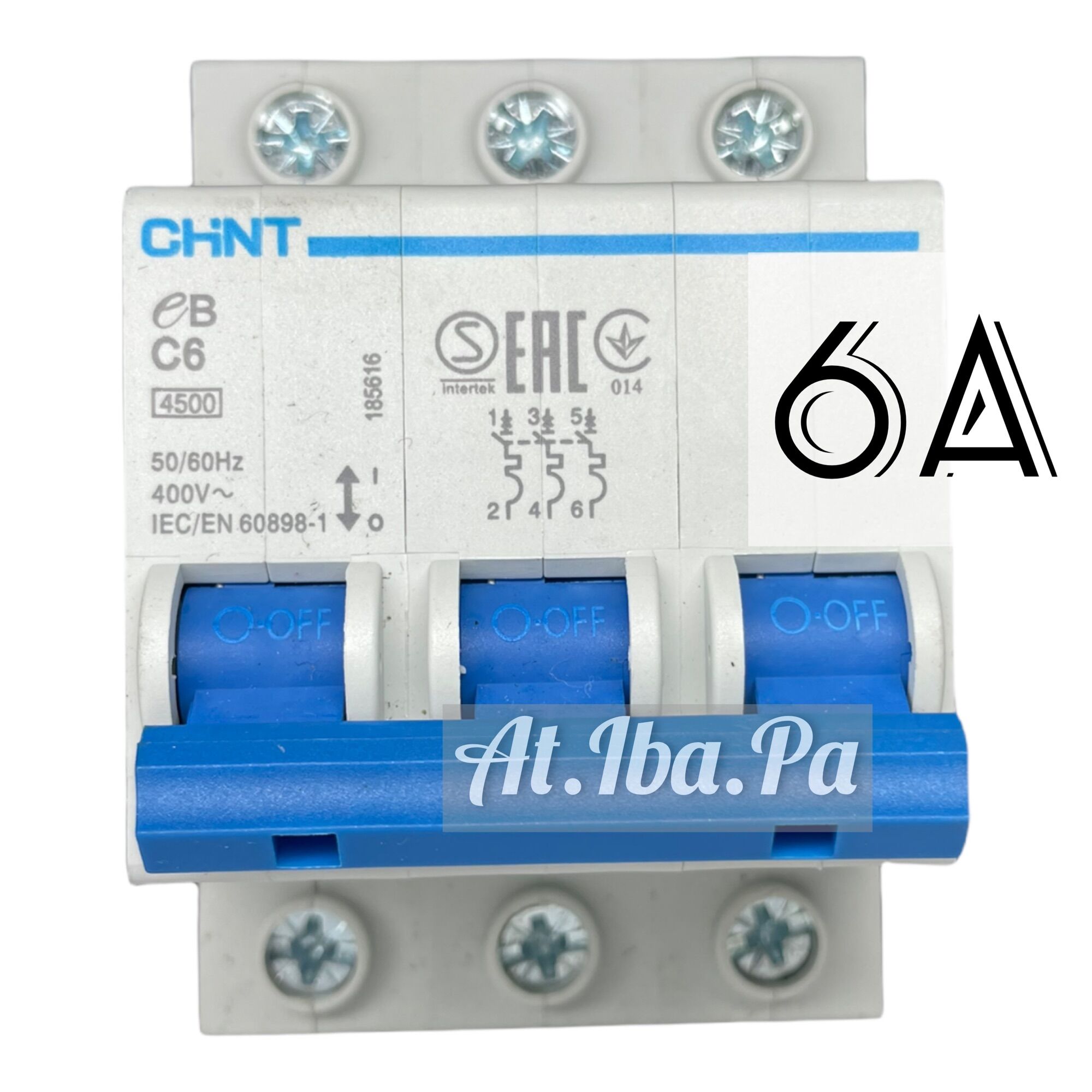 Chint 3 Pole MCB ( Miniature Circuit Breaker ) At.Iba.Pa | Lazada PH