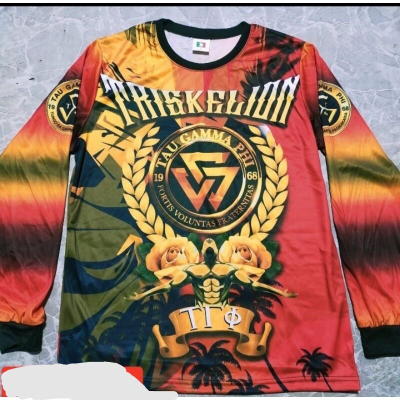 TRISKELION LONG SLEEVE FULL SUBLI HIGH QUALITY POLYSTER MADULAS TELA ...