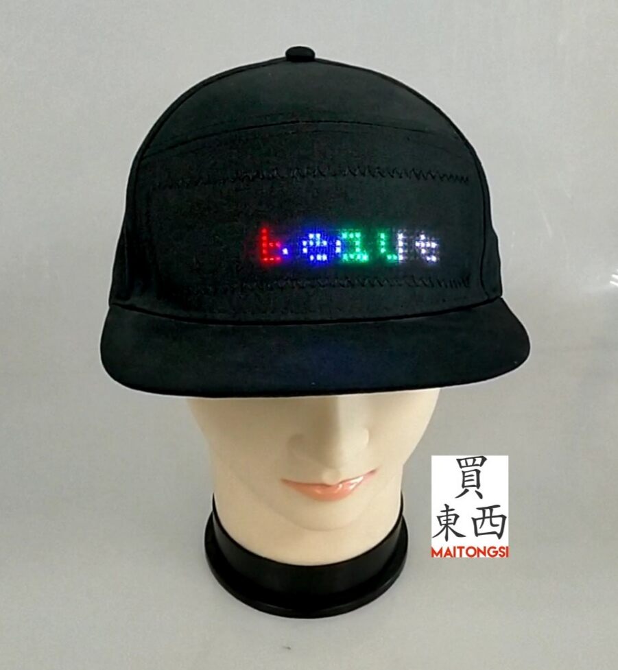 Smart Bluetooth Programmable LED Cap (Personalized Cap)