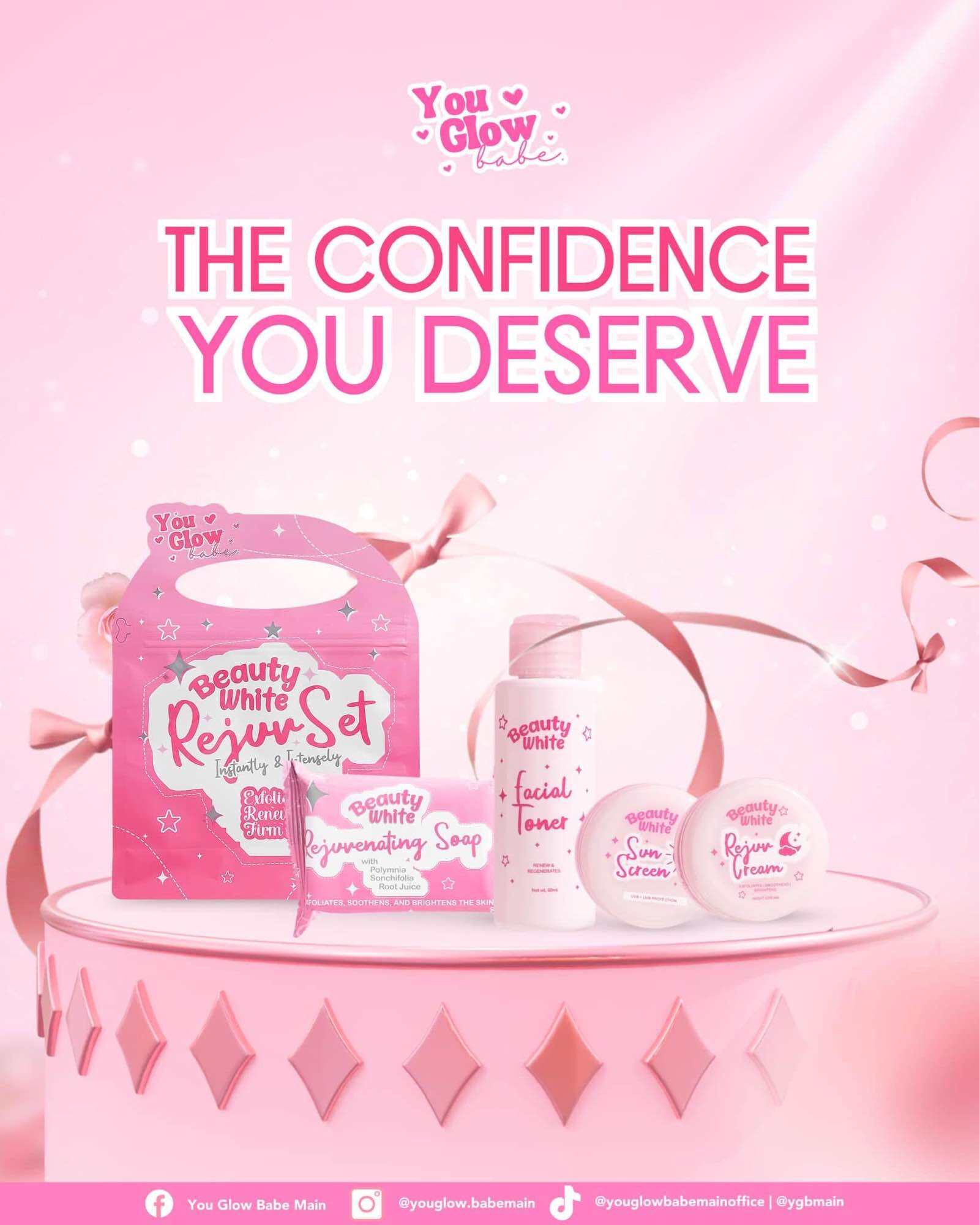 Beauty White Rejuv Set | You Glow, Babe | Lazada PH