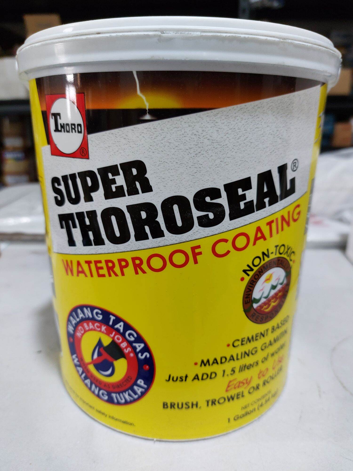 Super Thoroseal Choose - Gray Or White , Water Proofing Coat By Jardine ...