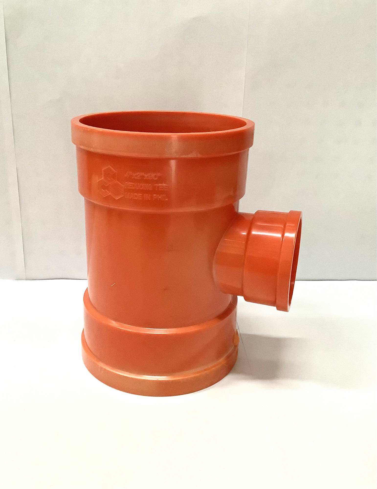 pvc orange tee 2x2 3x2 3x3 4x2 4x3 4x4 | Lazada PH