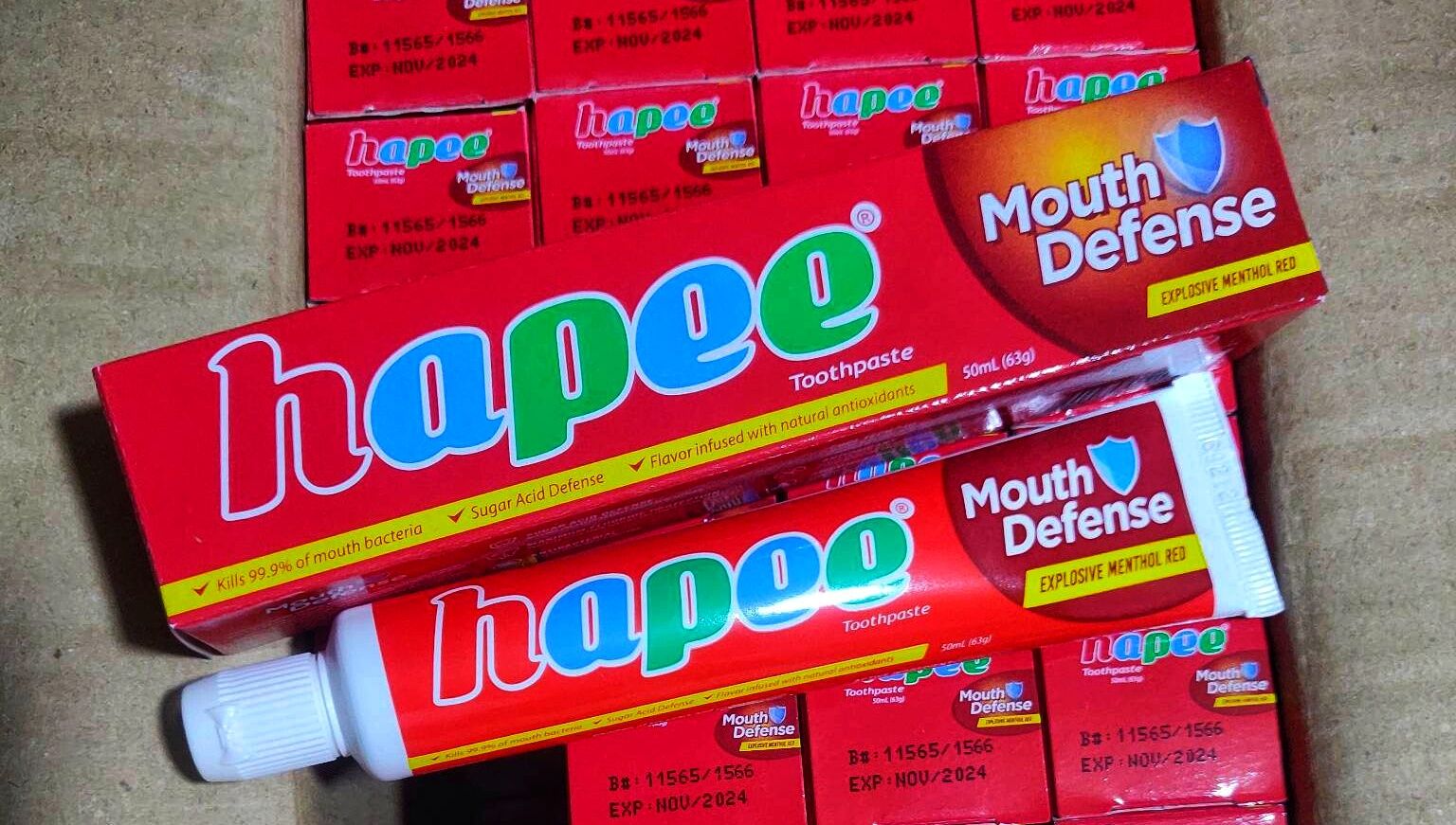 HAPEE TOOTHPASTE MOUTH DEFENSE 50ML | Lazada PH