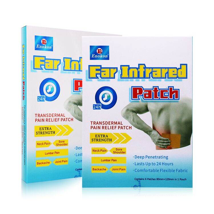Enokon Far Infrared Patch Muscle Pain Salonpas Heat Wrap | Lazada PH