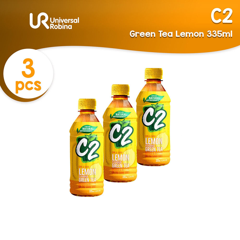 C2 Green Tea Lemon 335ml x 3 | Lazada PH