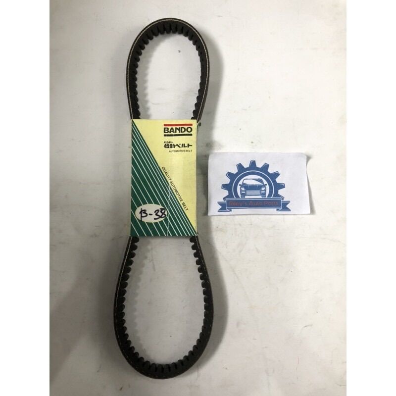 BANDO FAN BELT B-38 WITH TEETH ALTERNATOR BELT ISUZU CROSSWIND | Lazada PH