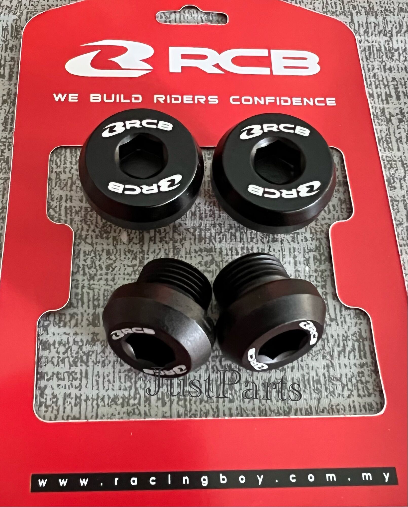 RCB Alloy Foot rest End Tip Set (4pcs) | Lazada PH