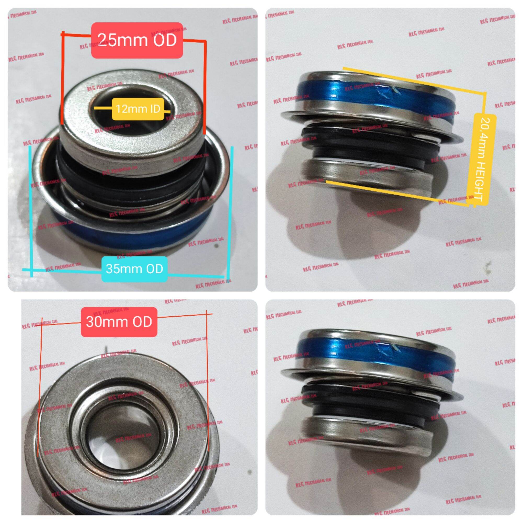 Auto water pump shaft seal 12mm 30 od bfm cap type | Lazada PH