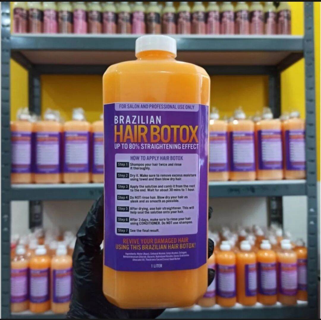 ORIGINAL BRAZILIAN HAIR BOTOX TREATMENT. 1Liter only | Lazada PH