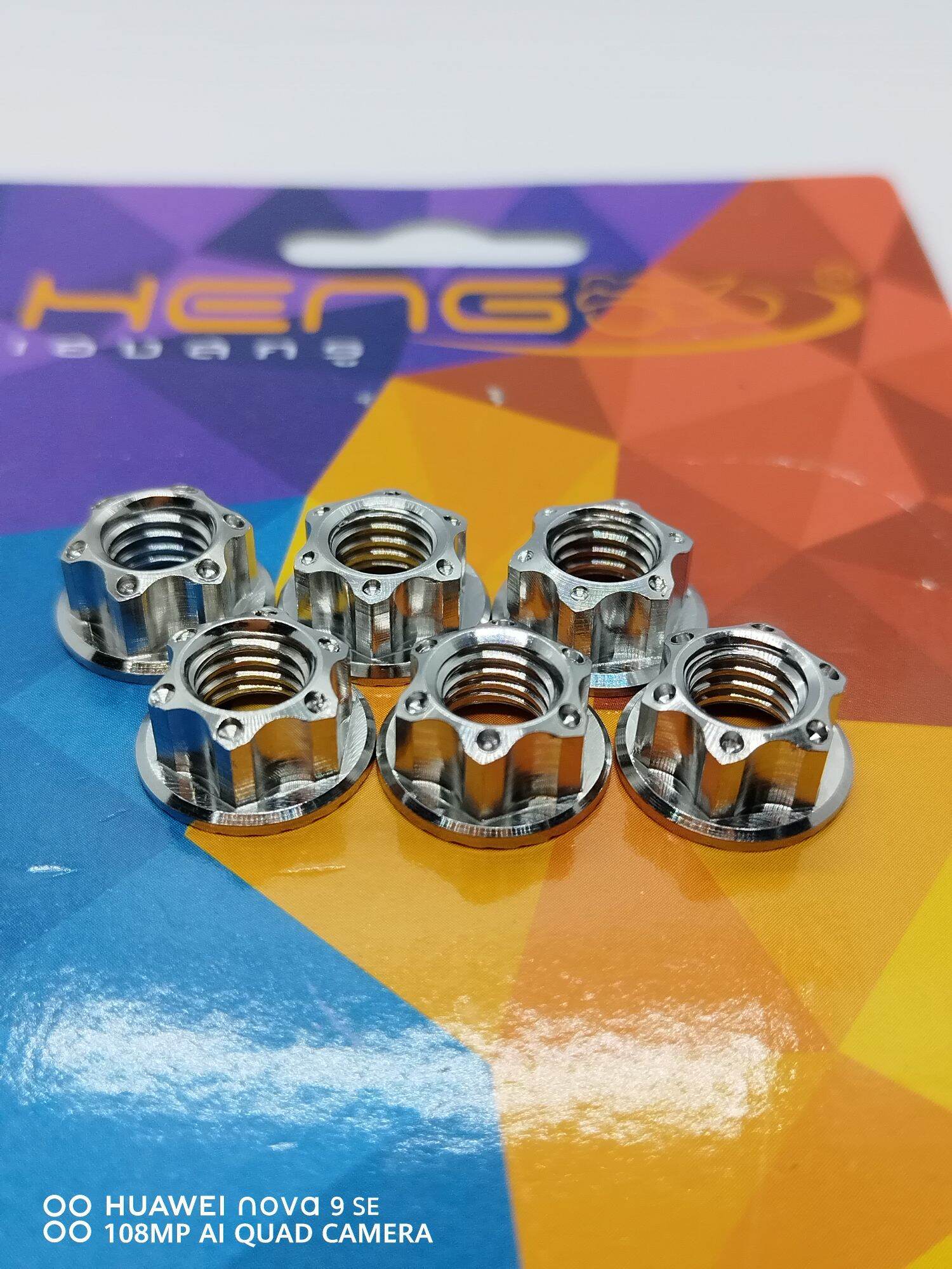 SNIPER 150/155 SPROKET NUT SET OF 6PCS | Lazada PH