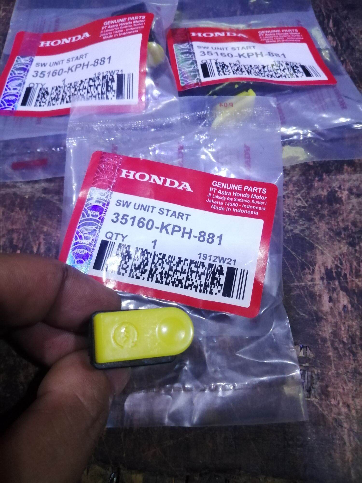 STARTER SWITCH HONDA WAVE 125/100/BEAT/made indo | Lazada PH