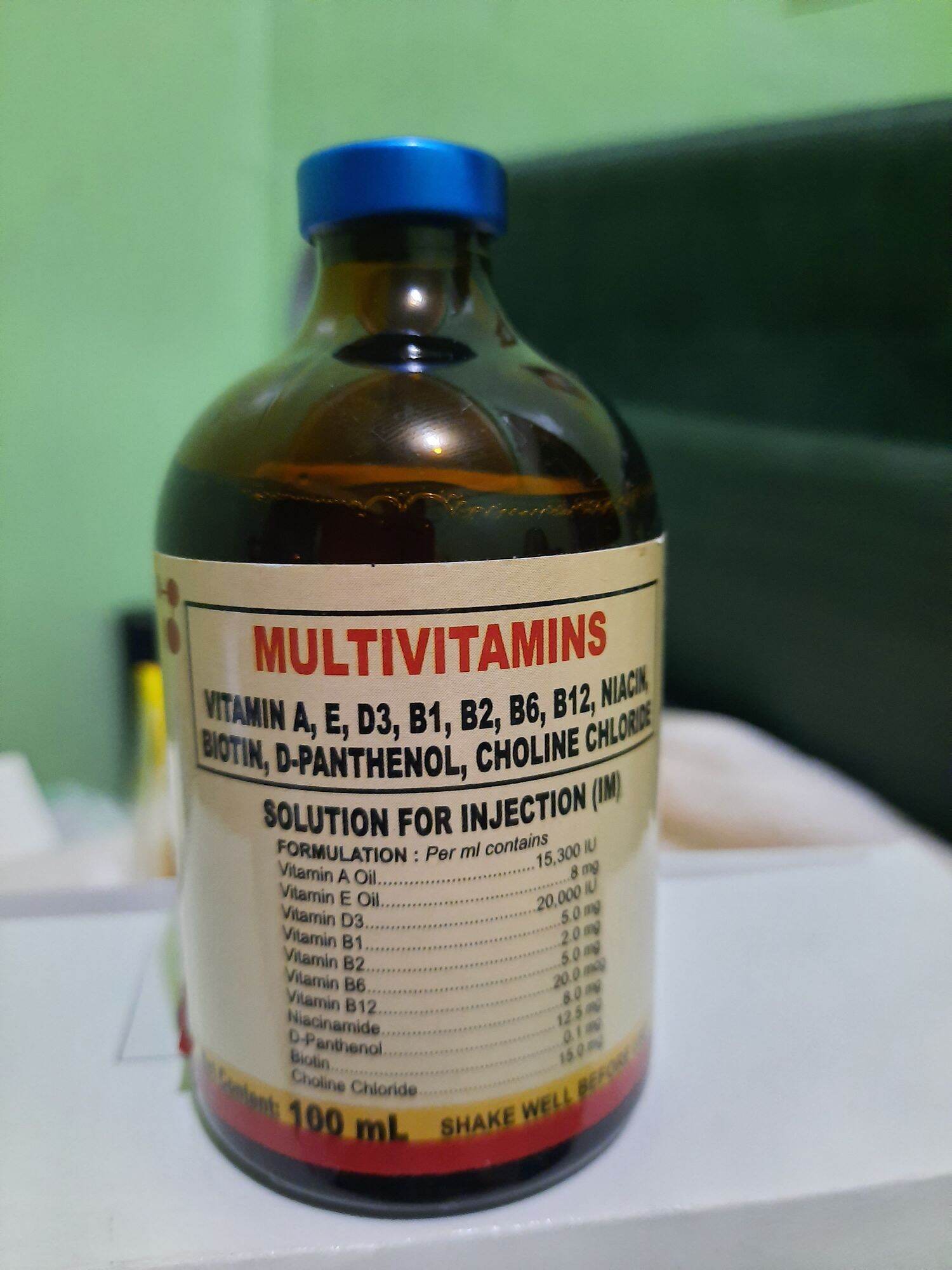 MULTIVITAMINS (VITAMIN A, E, D3,B1, B2, B6, B12 NIACIN, BIOTIN, D-PATHENOL) 100ML | Lazada PH